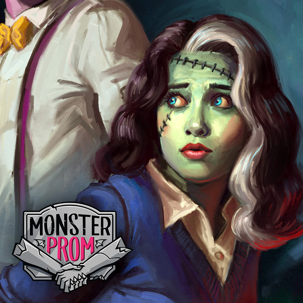 ArtStation - Monster Prom - Pulp covers