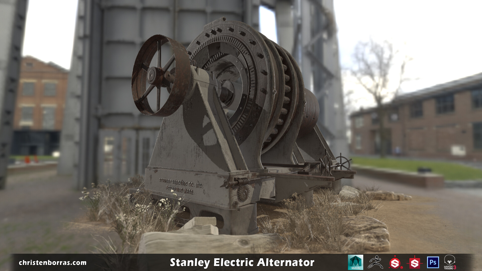 ArtStation - Stanley Electric Alternator