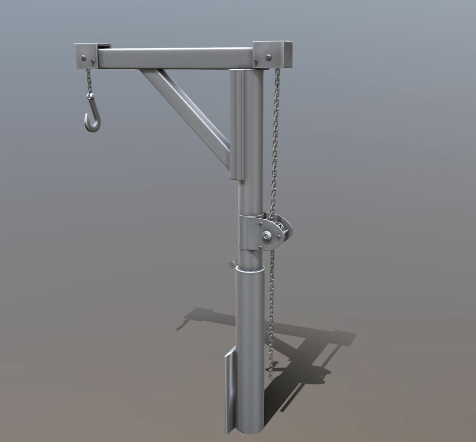 ArtStation - Animated Metal Hand Crane