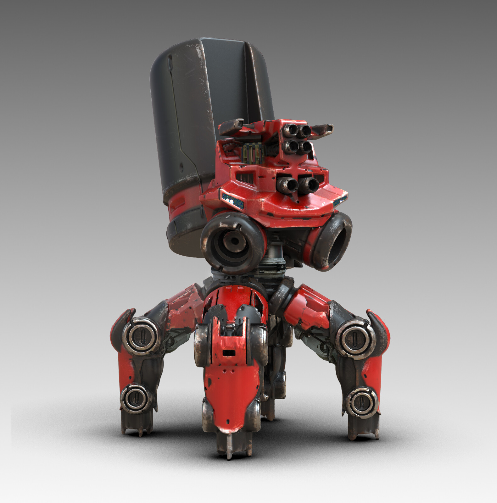 ArtStation - Energy Supply Mech