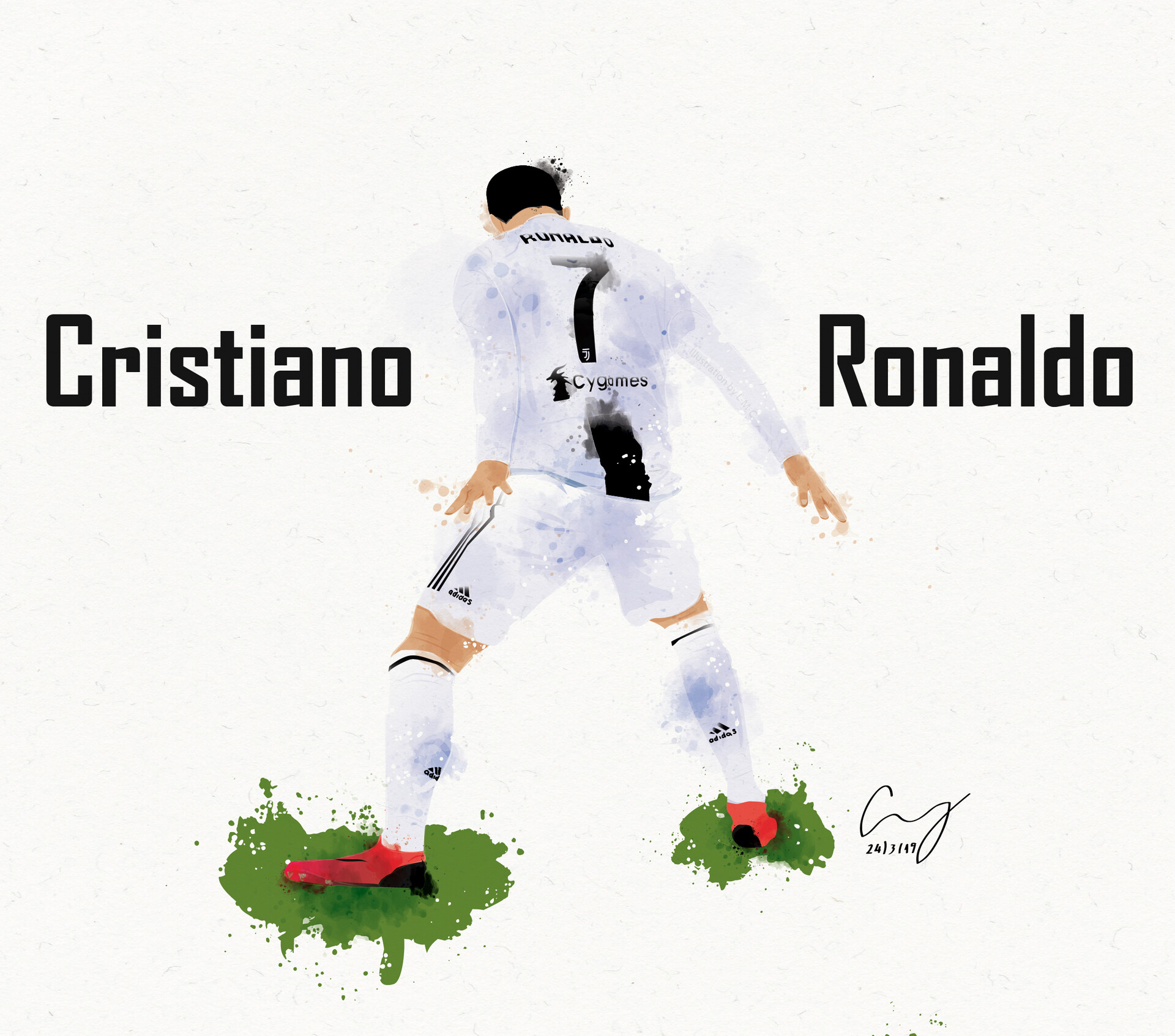 ArtStation - Cr7 in Juventus