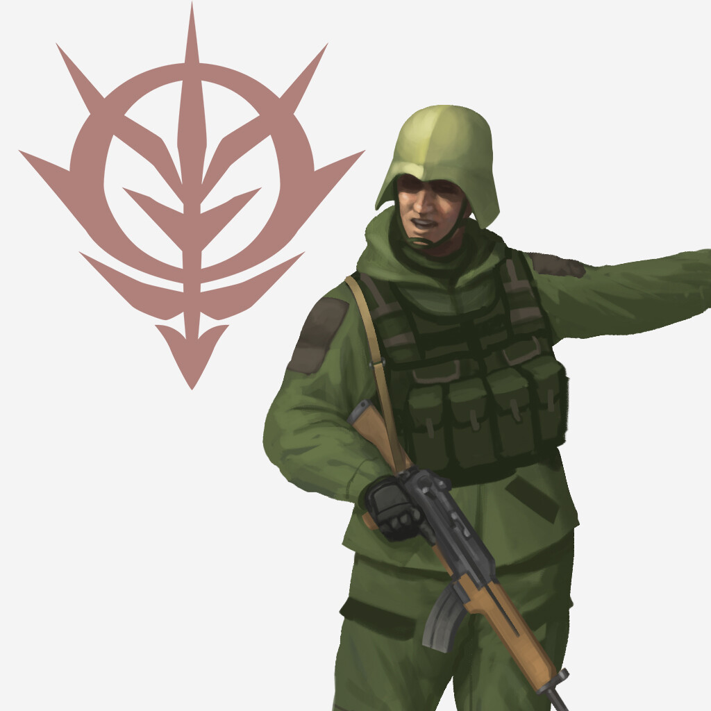 ArtStation - Principality of Zeon - Ground Forces