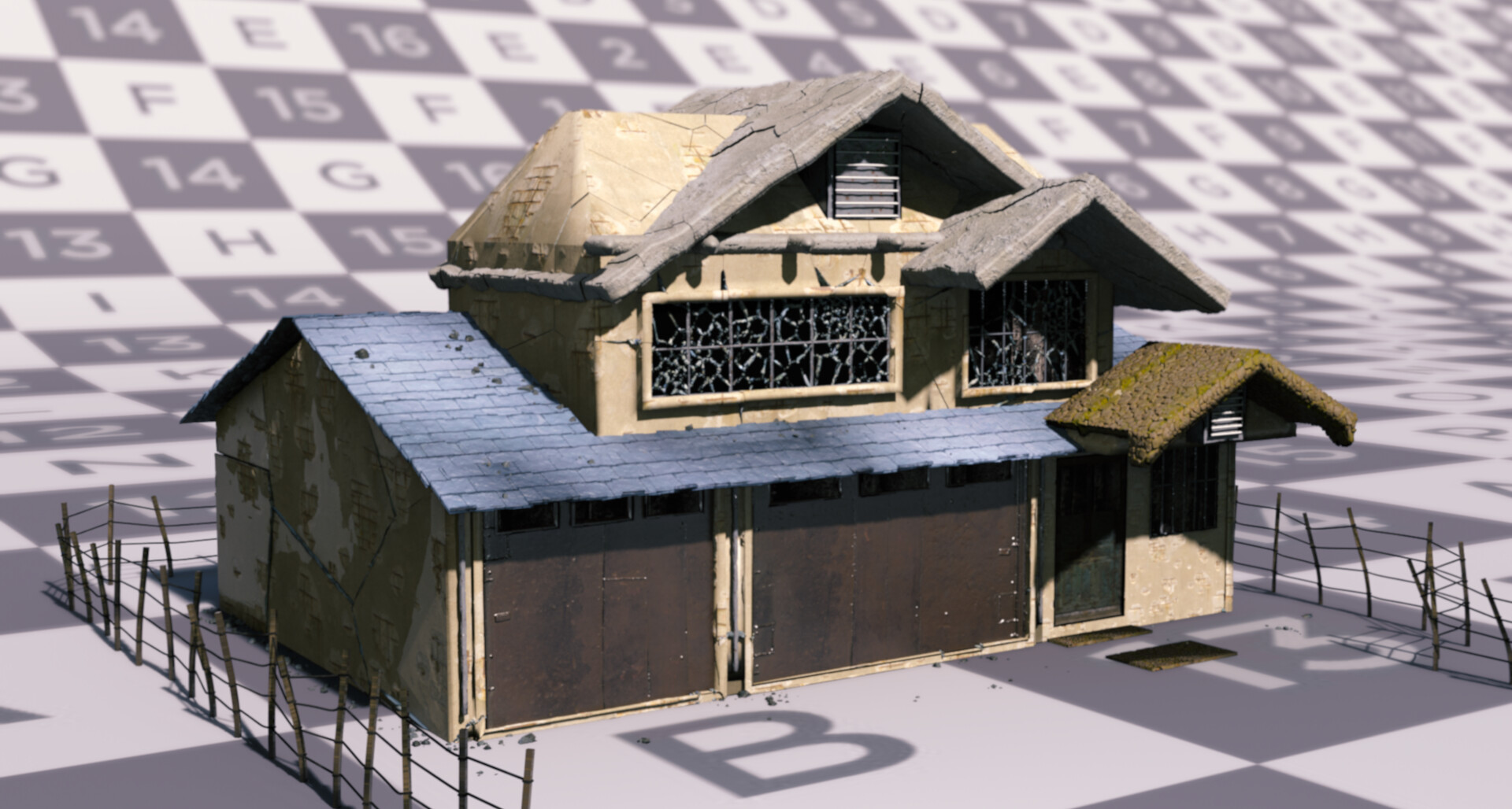 Kevin Antony - Procedural House - HDA(Houdini Digital Asset)