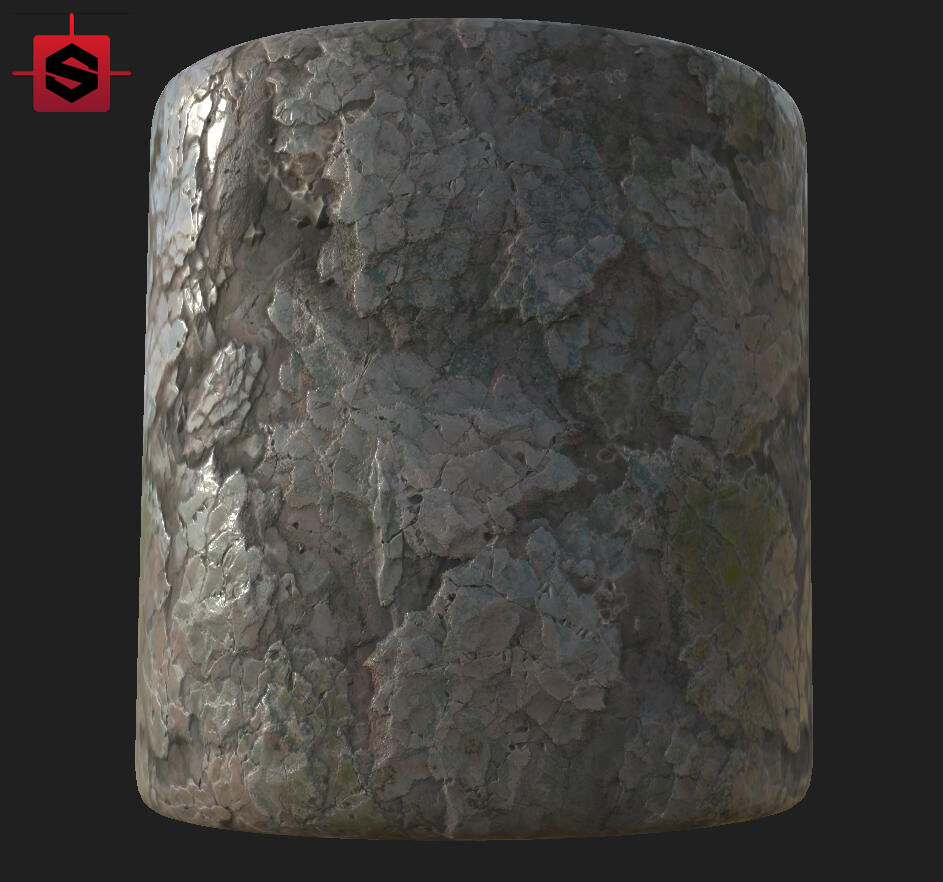ArtStation - Substance Designer Rock Material