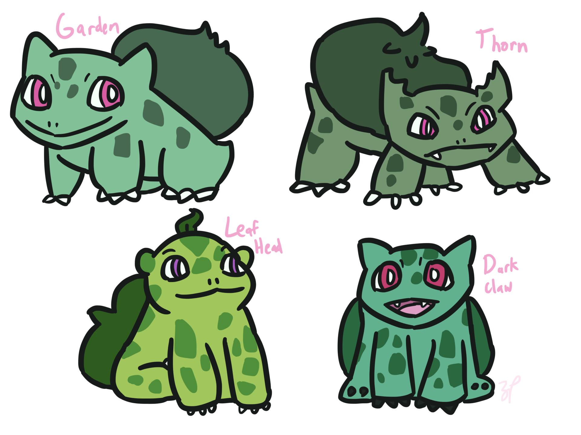 ArtStation - Pokémon Variants