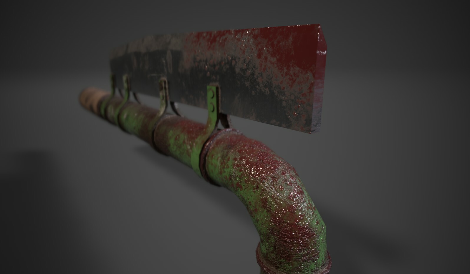 ArtStation - Post apocalyptic melee weapon