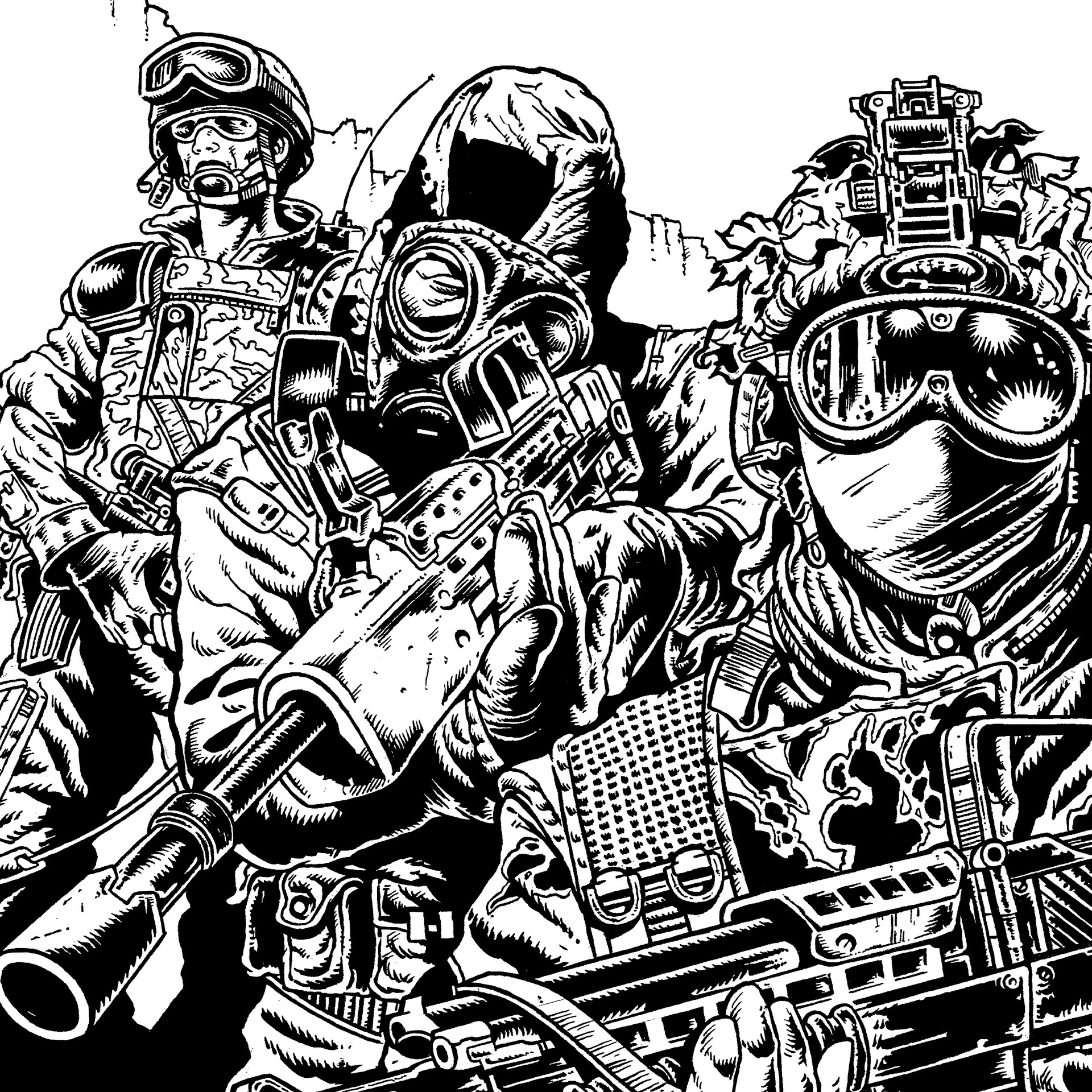 ArtStation - Comic Book line