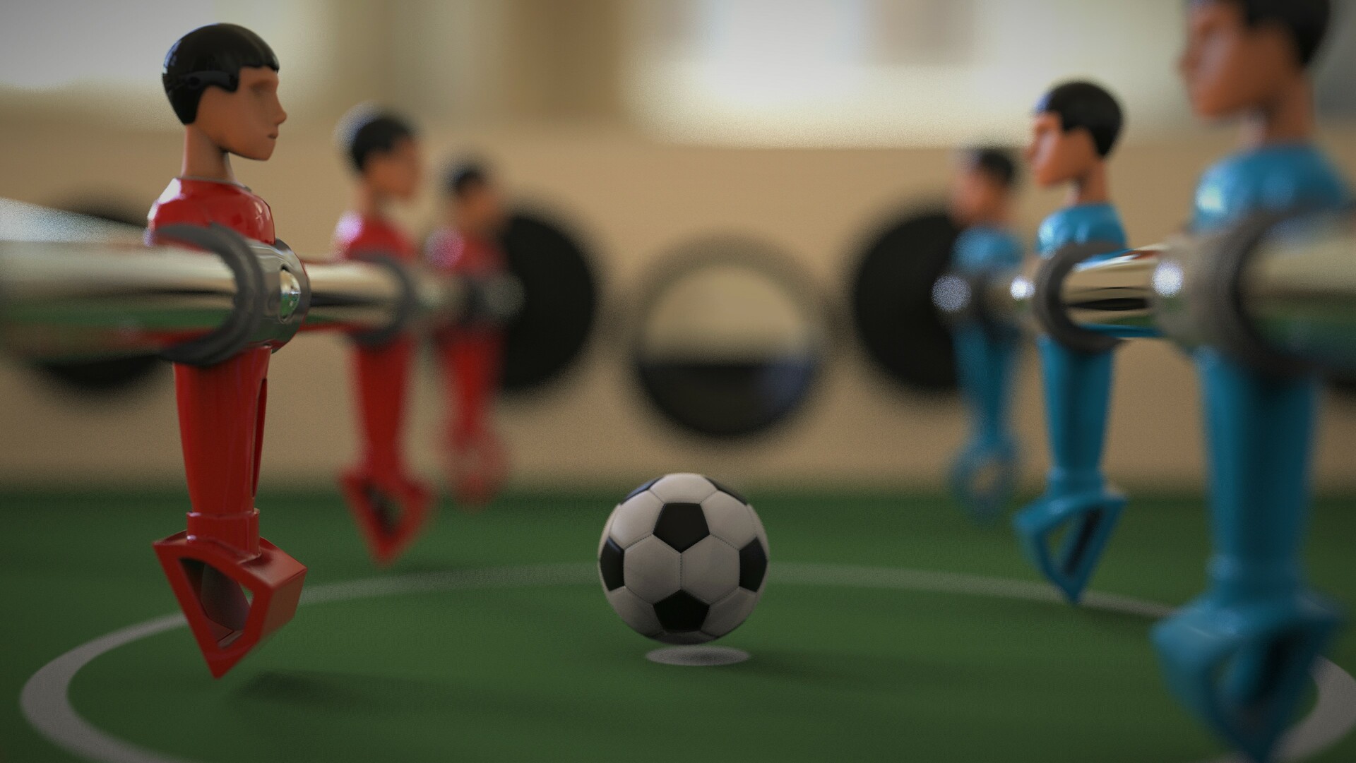 ArtStation - foosball