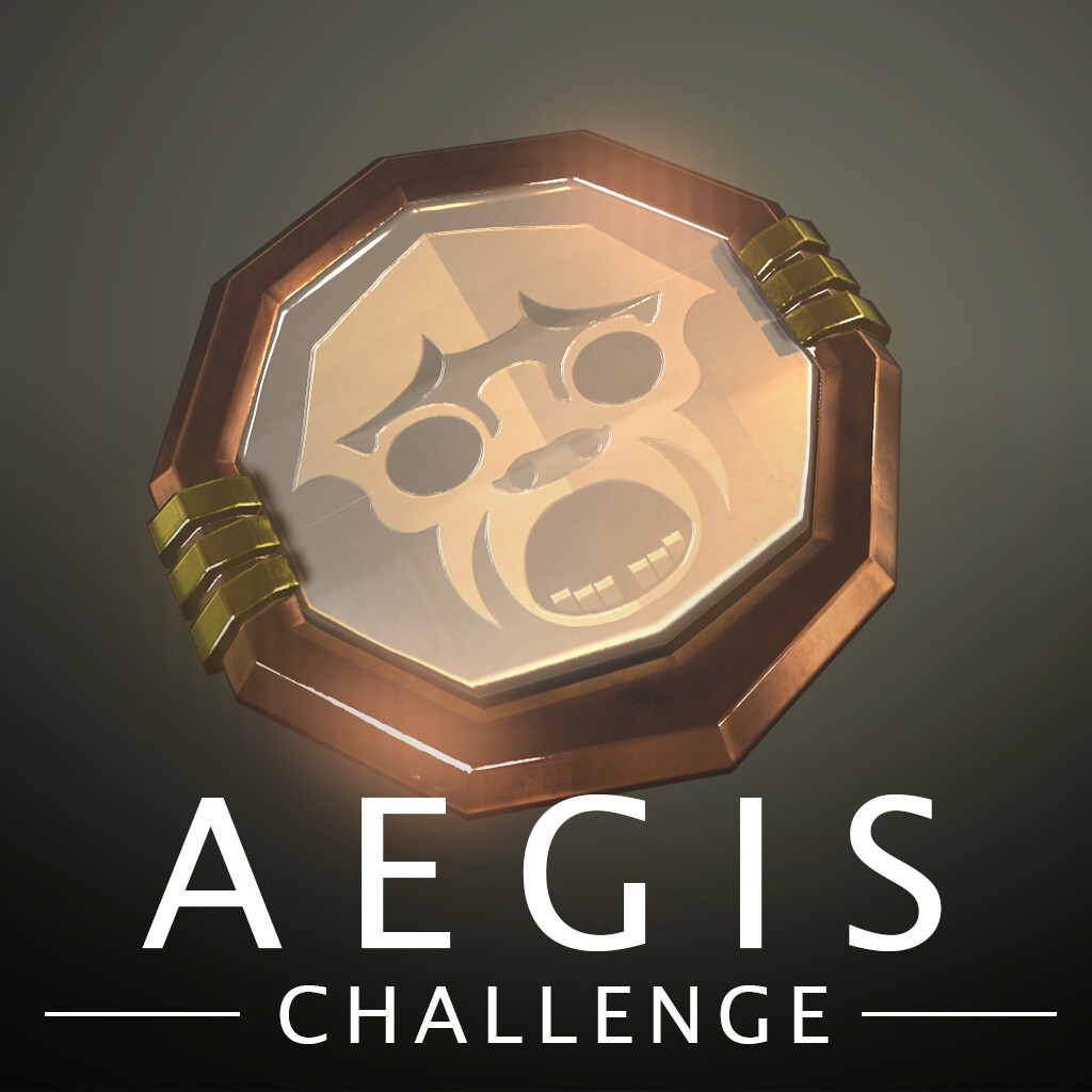 ArtStation - Ikana's Mirror Shield - AEGIS Challenge