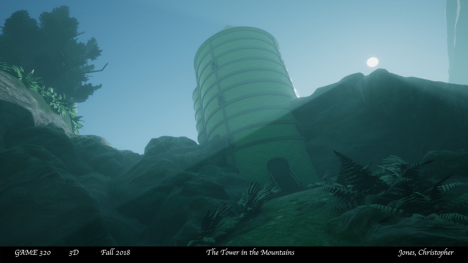 ArtStation - The Tower in the Mountain Exterior