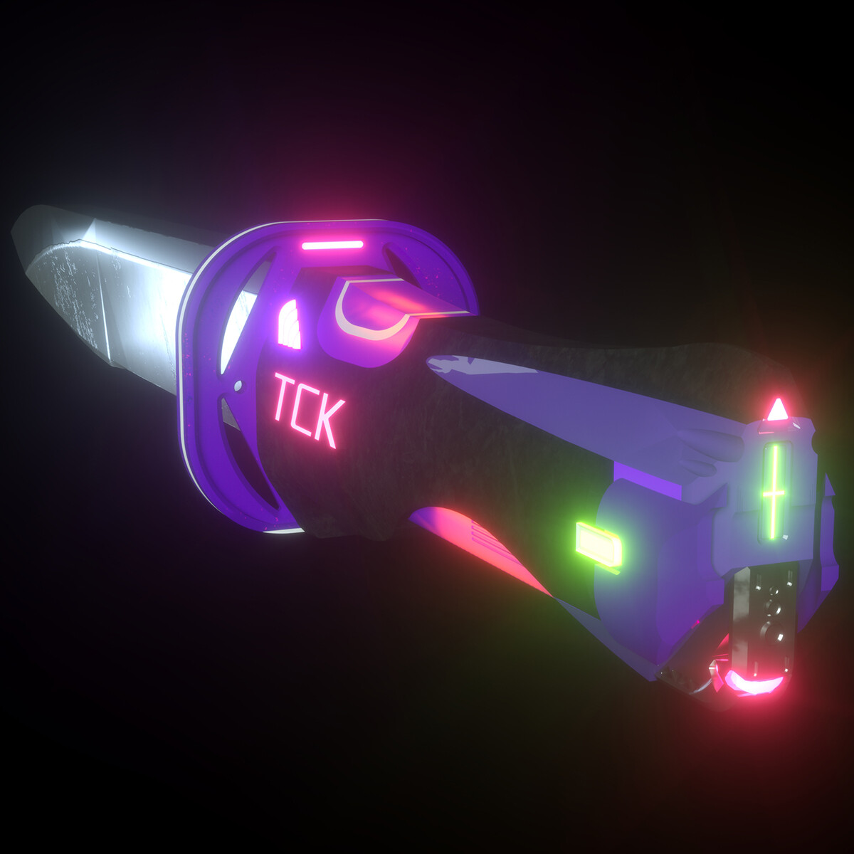 ArtStation - TCK #800080 (Tactical Combat Knife) - Series