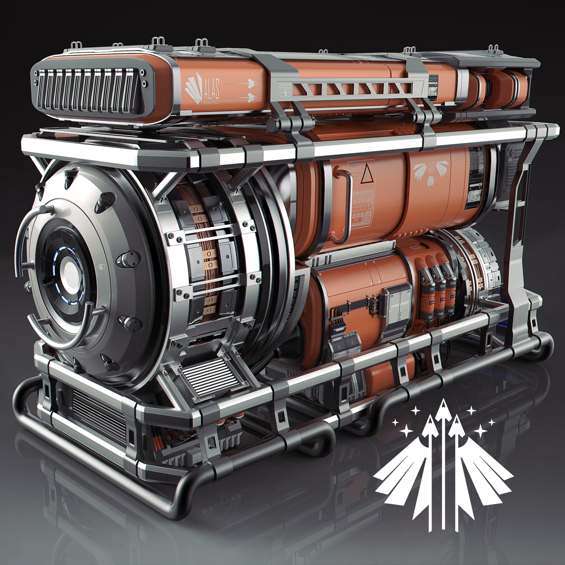 Gregory Chryssaphes | Concept Designer - ALAS Quantum Drive