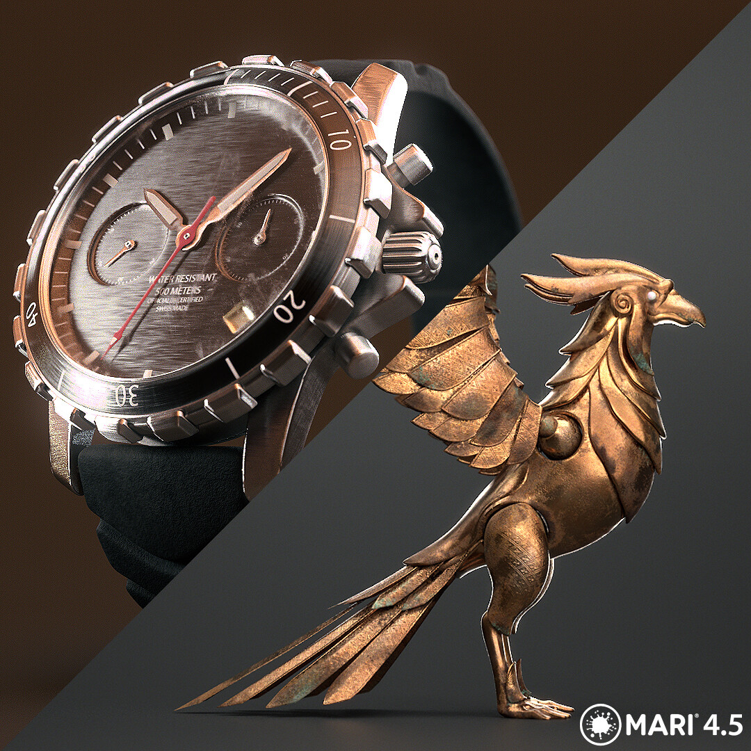 ArtStation - Mari 4.5 Promotional Asset Texturing