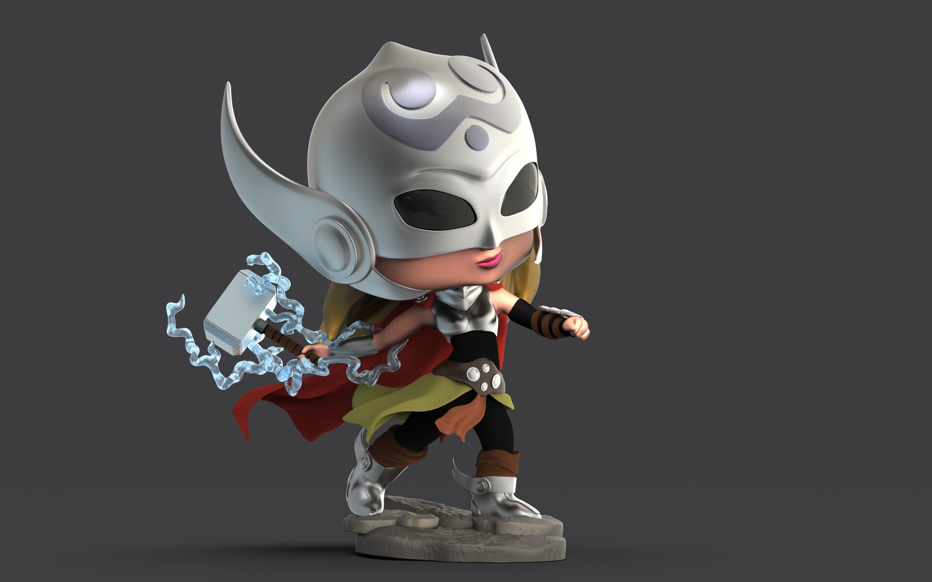 ArtStation - Chibi Jane Foster - MARVEL