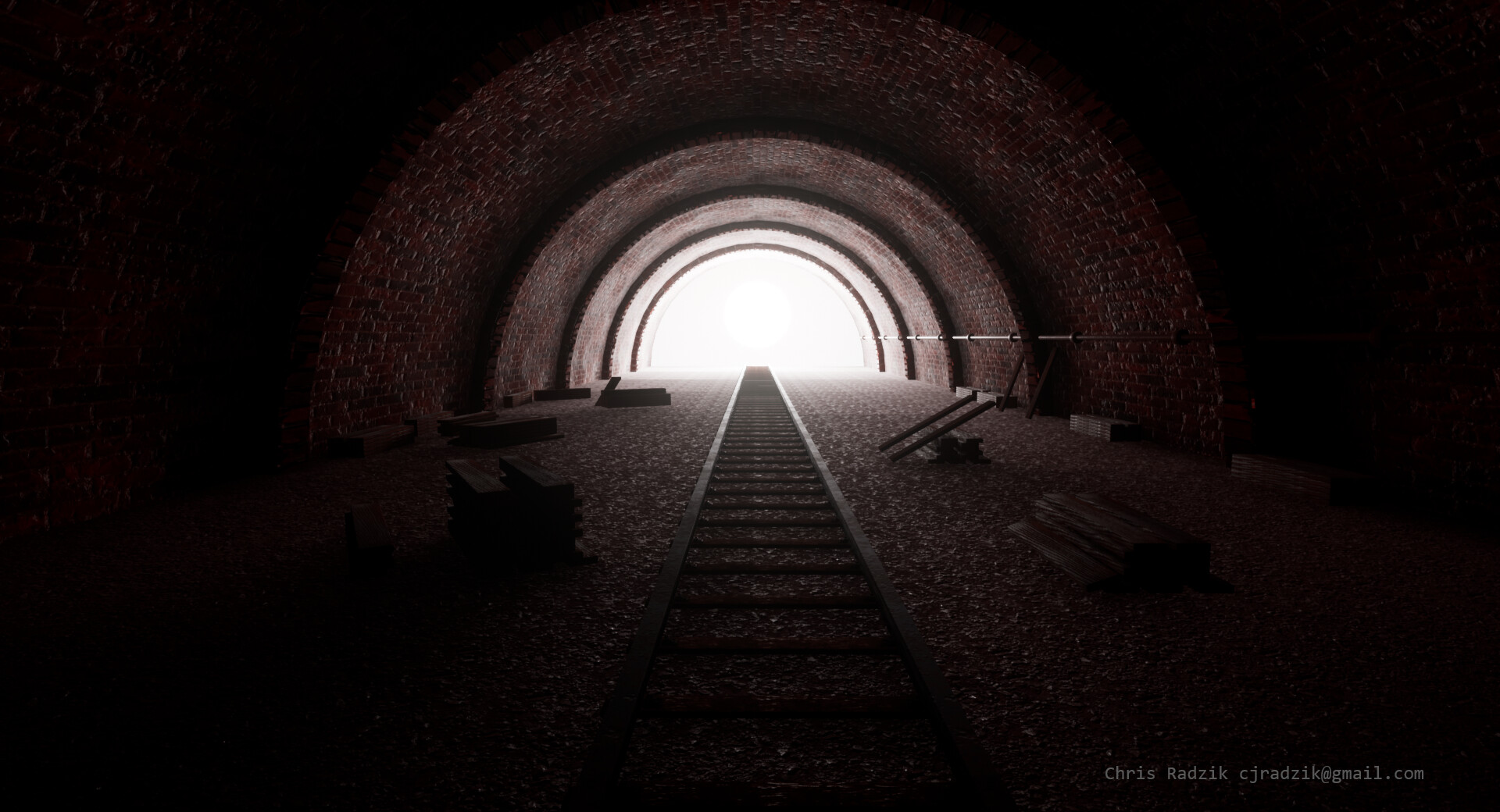 ArtStation - Train Tunnel