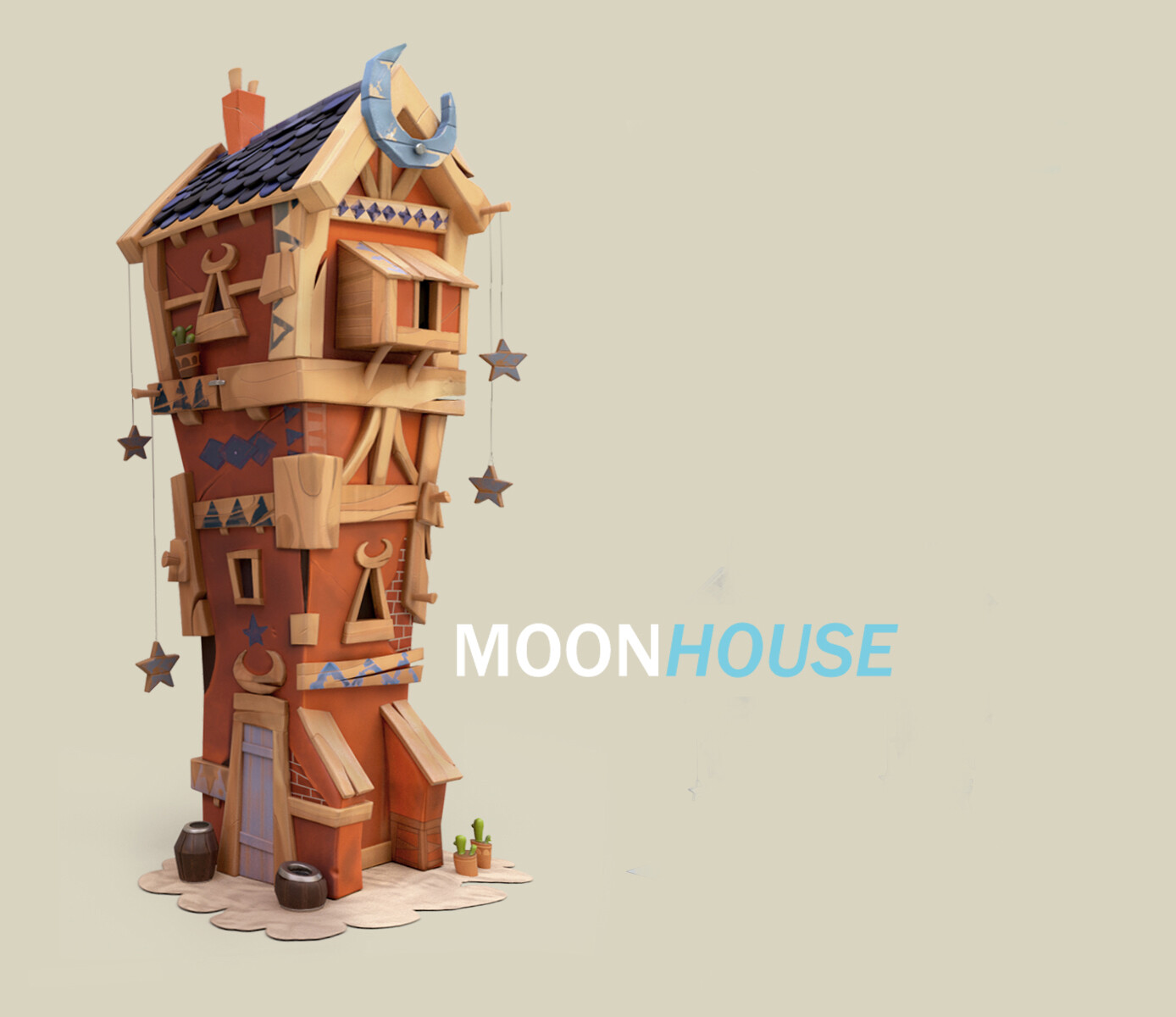 ArtStation - Moon House
