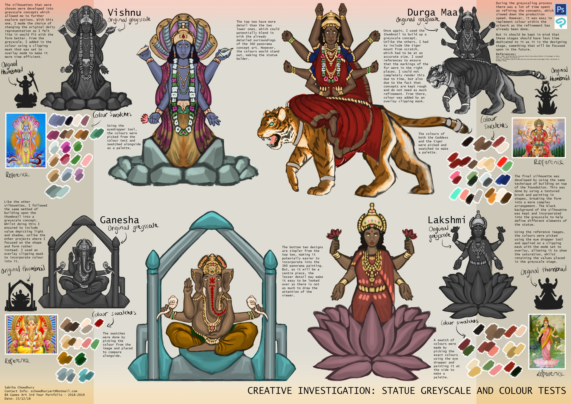 ArtStation - A Futuristic India: Statue Concept Developments