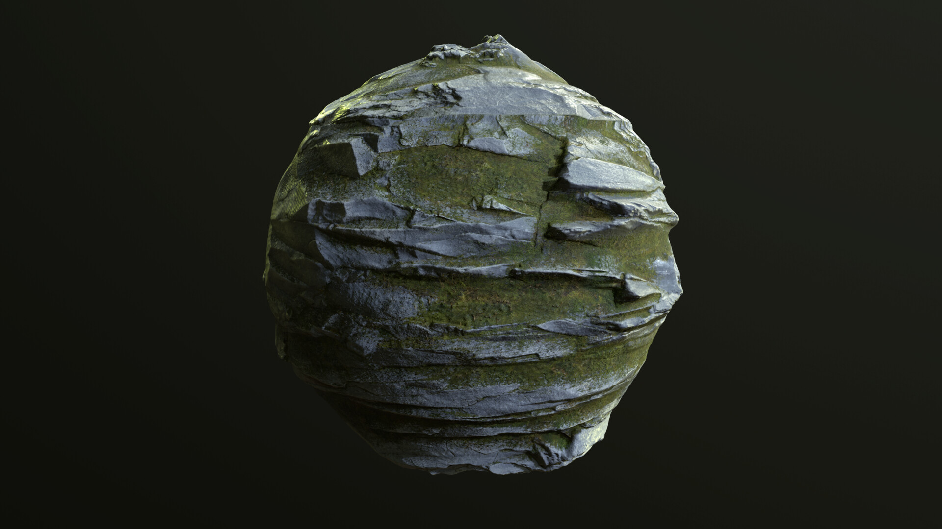 ArtStation - Mossy Rock Surface