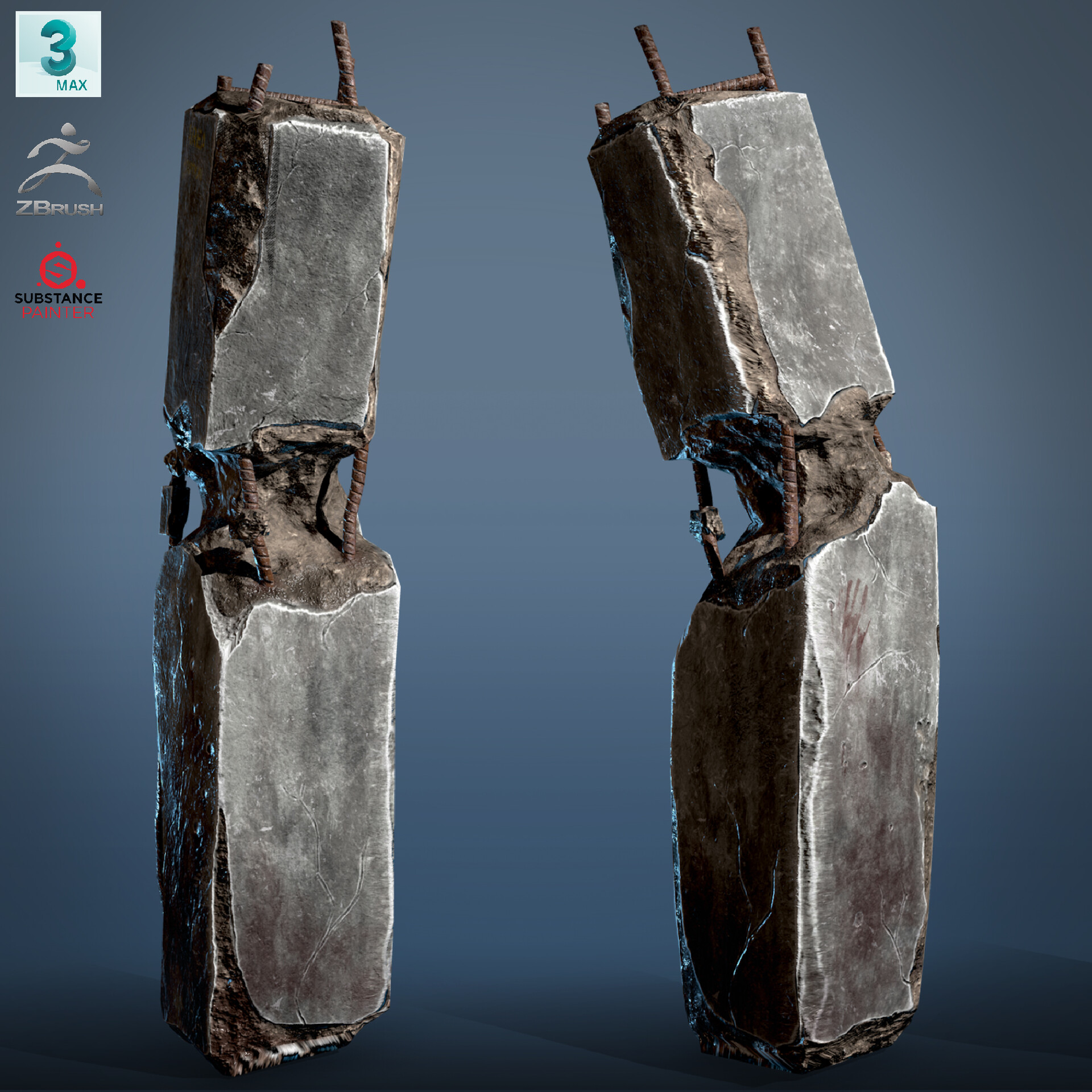 ArtStation - Broken Pillar