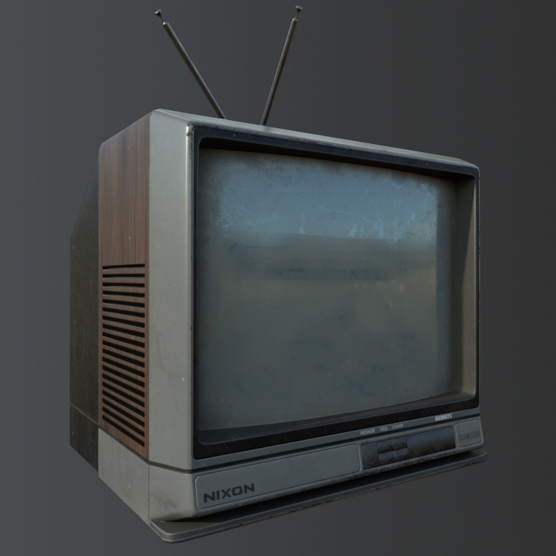 ArtStation - Retro TV - game asset
