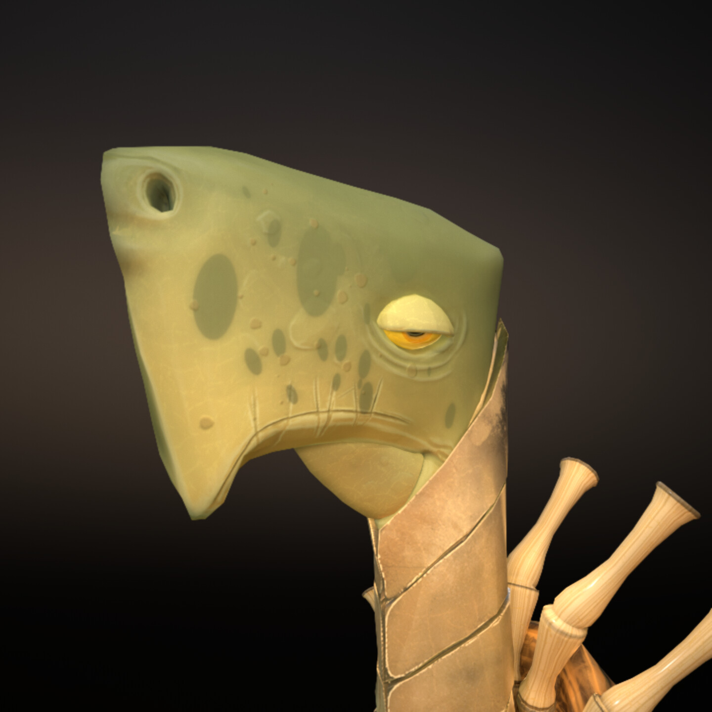 ArtStation - Turtle Shaman.