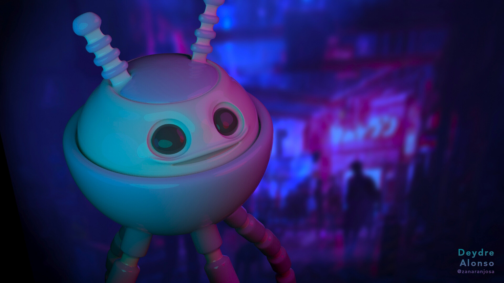 Deydre Alonso - iBubble robot