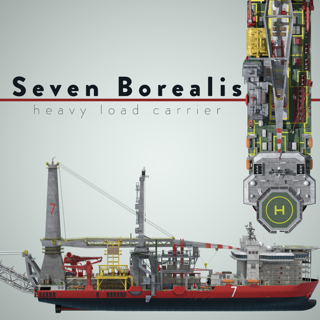ArtStation - Seven Borealis Vessel