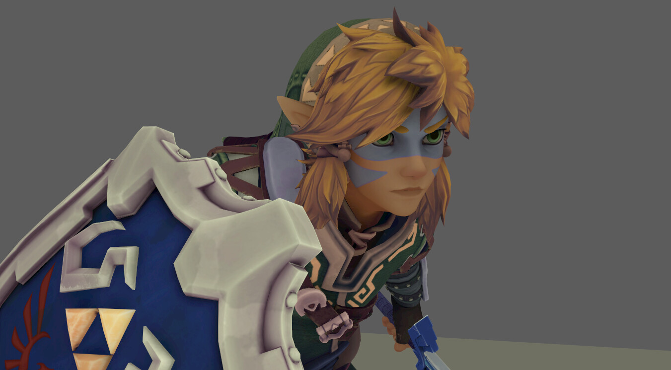 ArtStation - Link run cycle