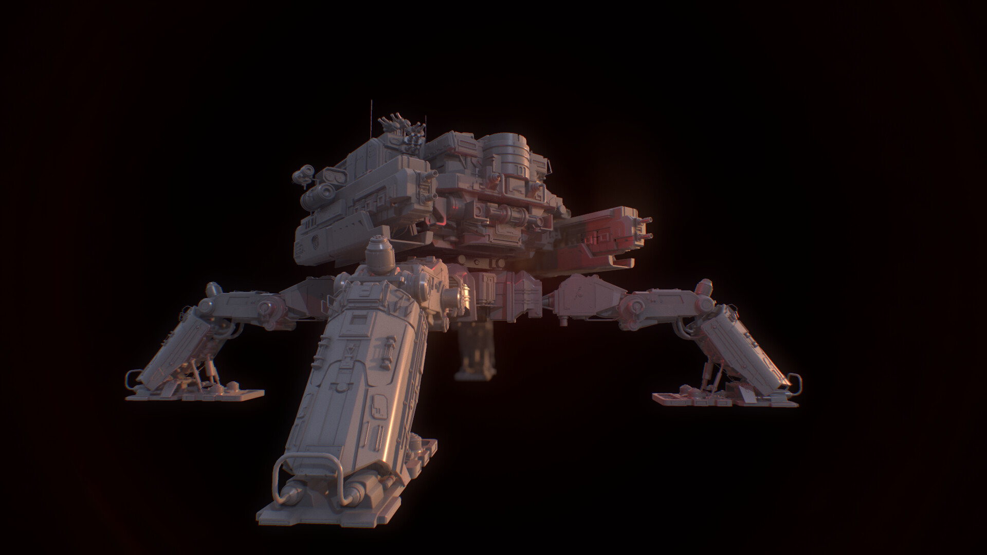 ArtStation - Mech in the shell