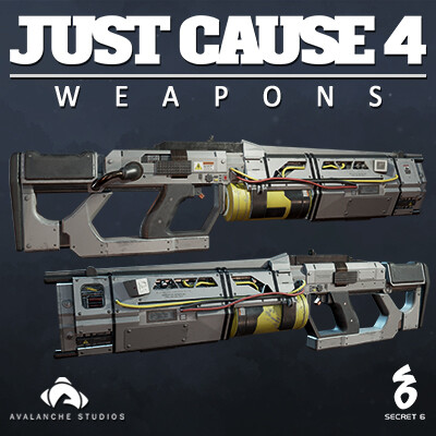 ArtStation - Just Cause 4 - Weapons