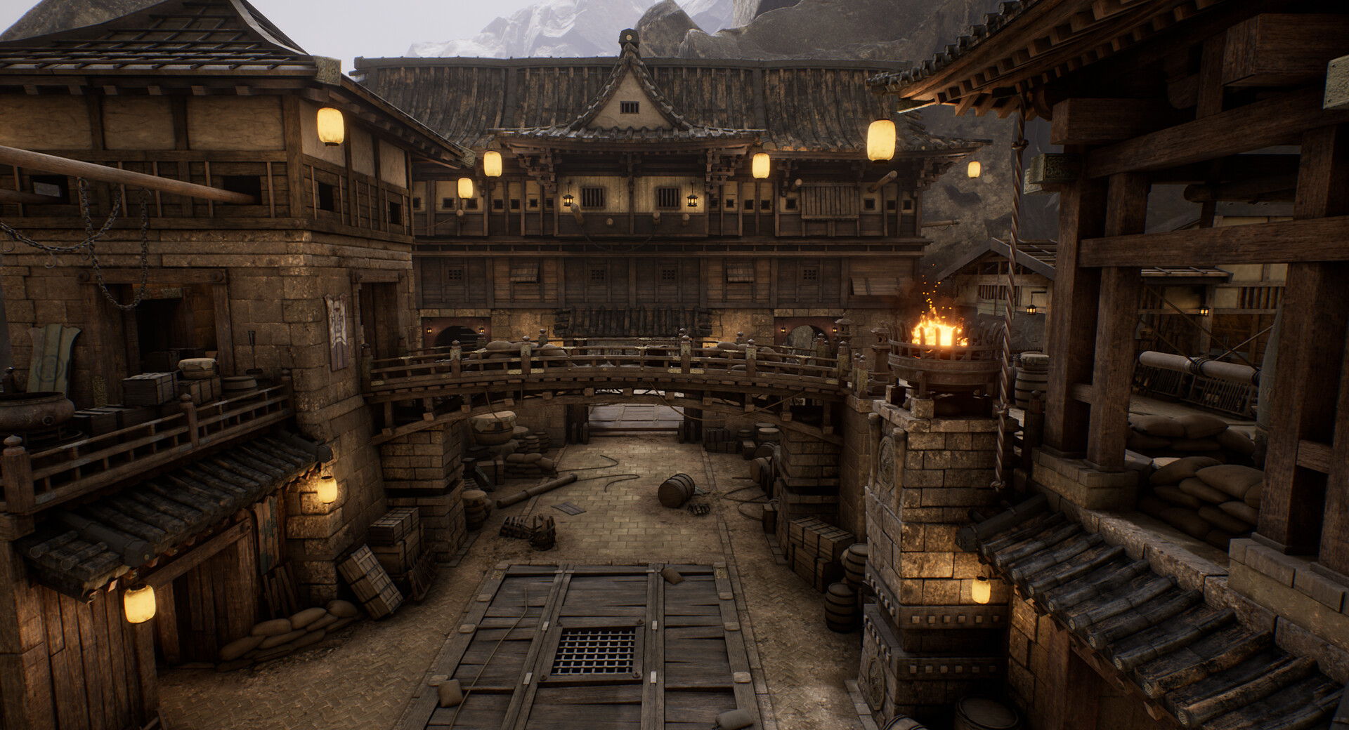 ArtStation - Shogun temple