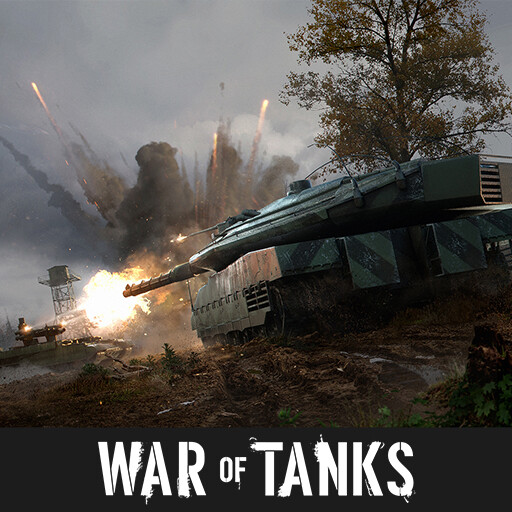ArtStation - War of Tanks — promo art