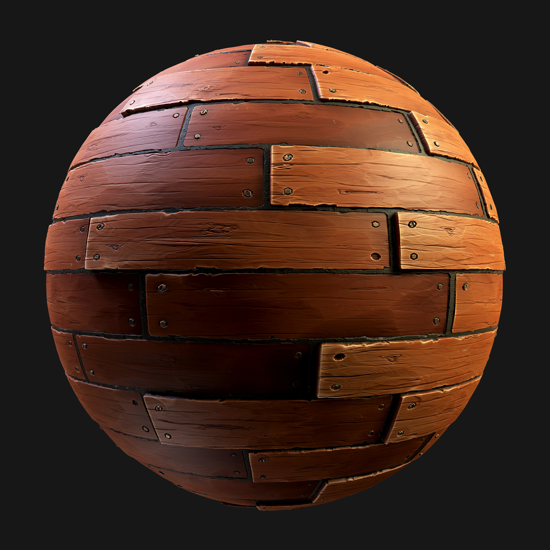 ArtStation - Stylized Wood Planks