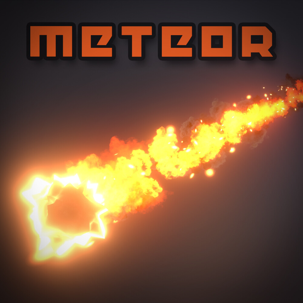 ArtStation - Unity Shader Graph - Meteor VFX