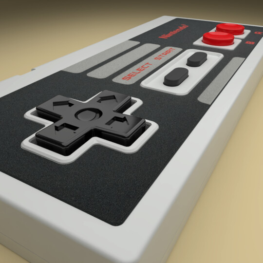 ArtStation - NES Controller