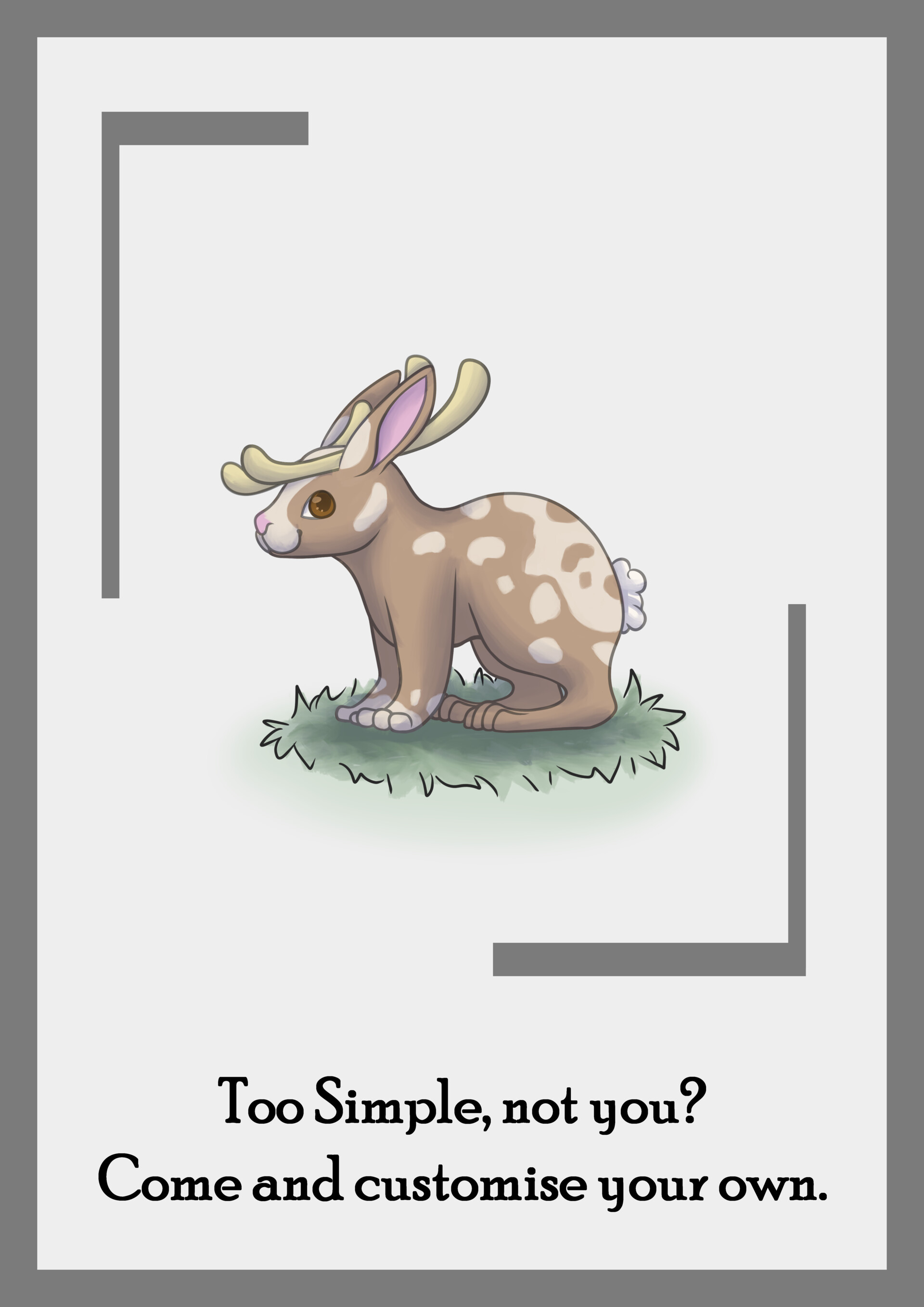 ArtStation - Rabbit Poster Design.