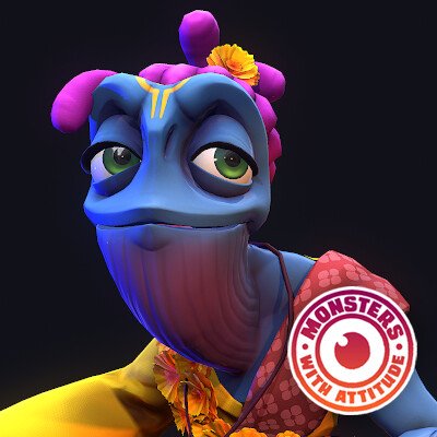 ArtStation - Monsters with Attitude: Dude