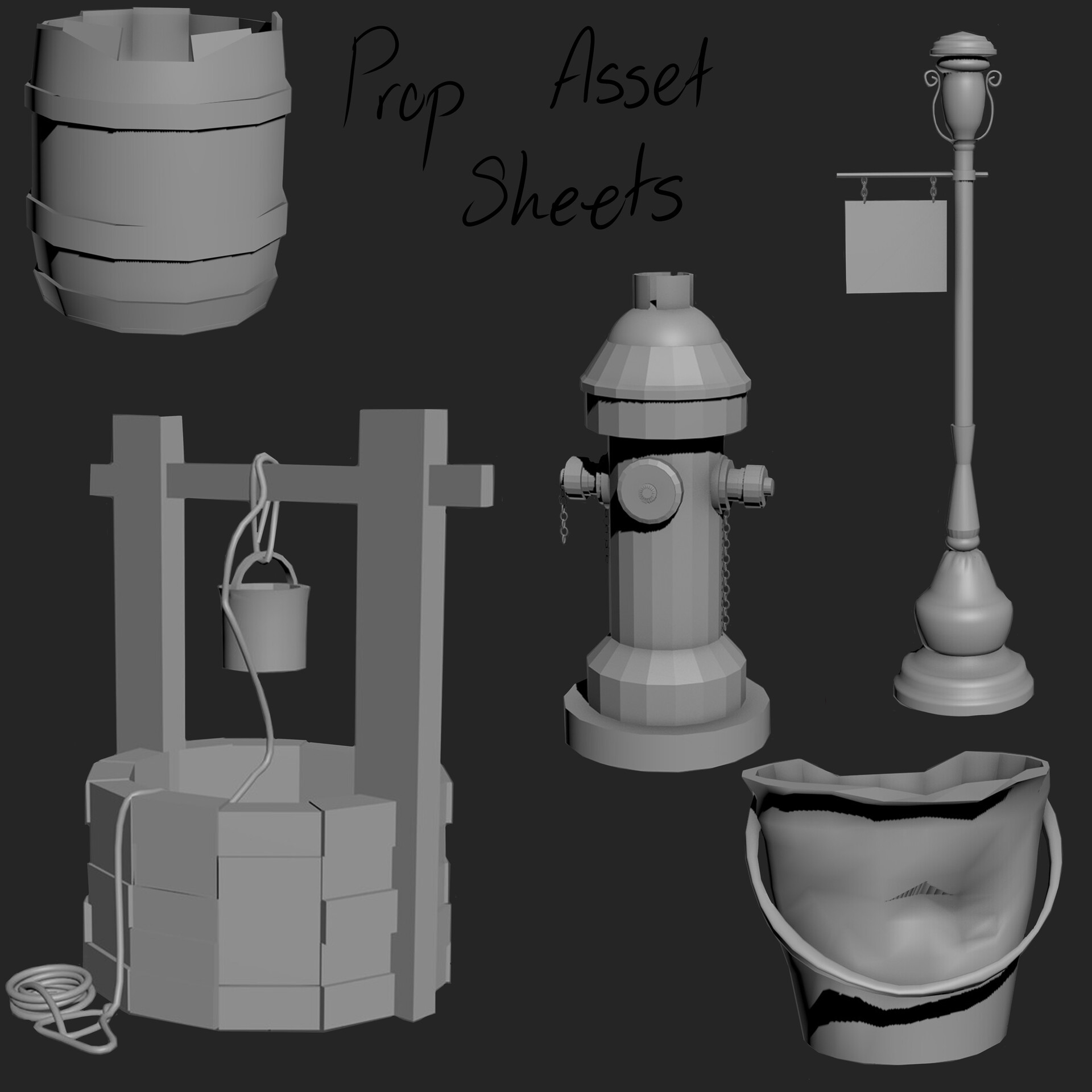 ArtStation - Asset designs