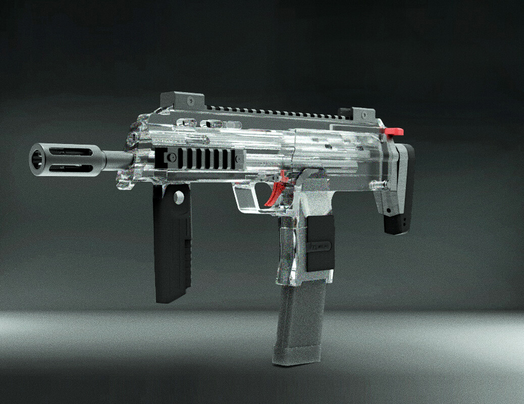 ArtStation - Stealth MP7 mod 0