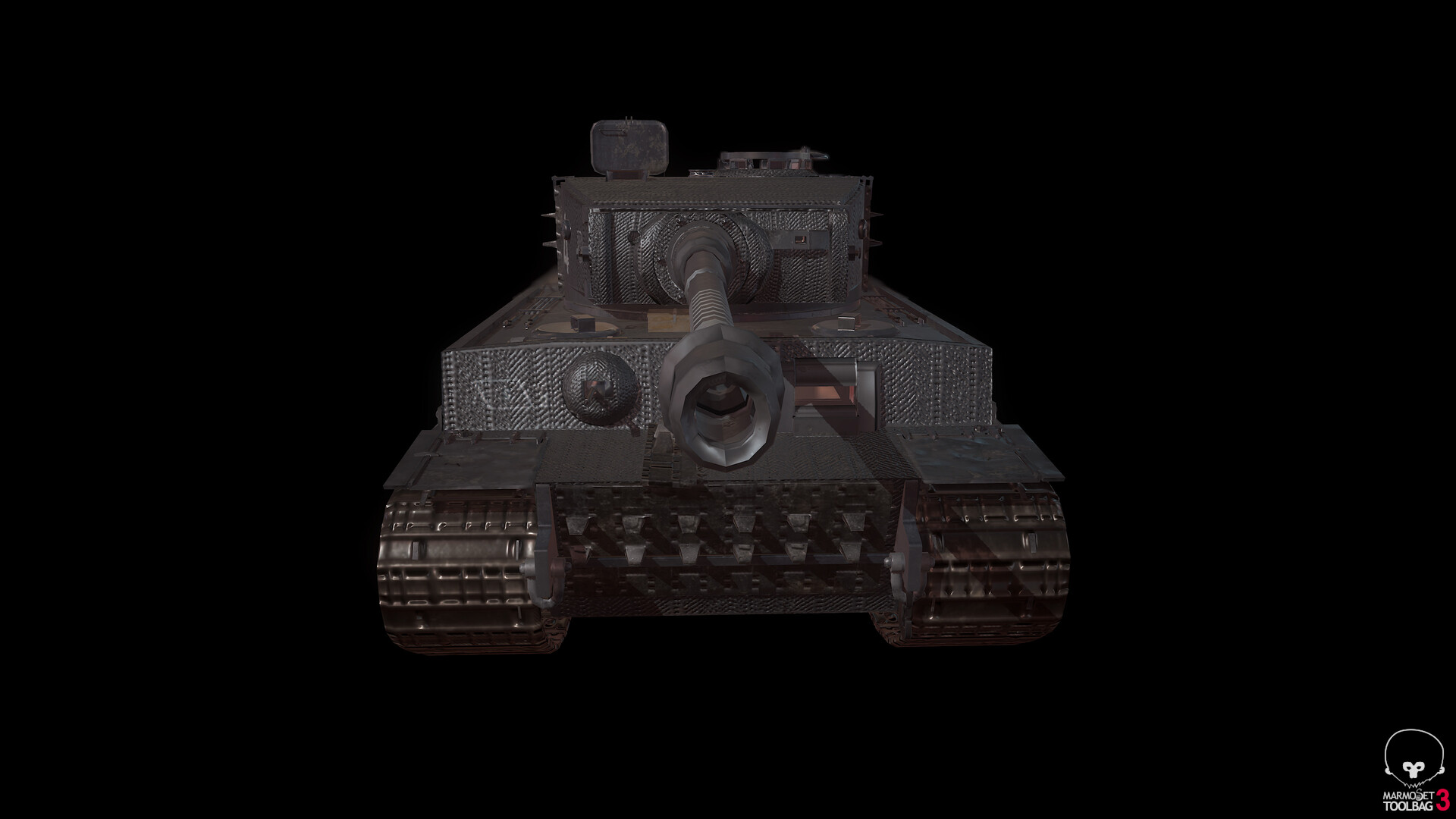 ArtStation - Game asset Tiger1 tank