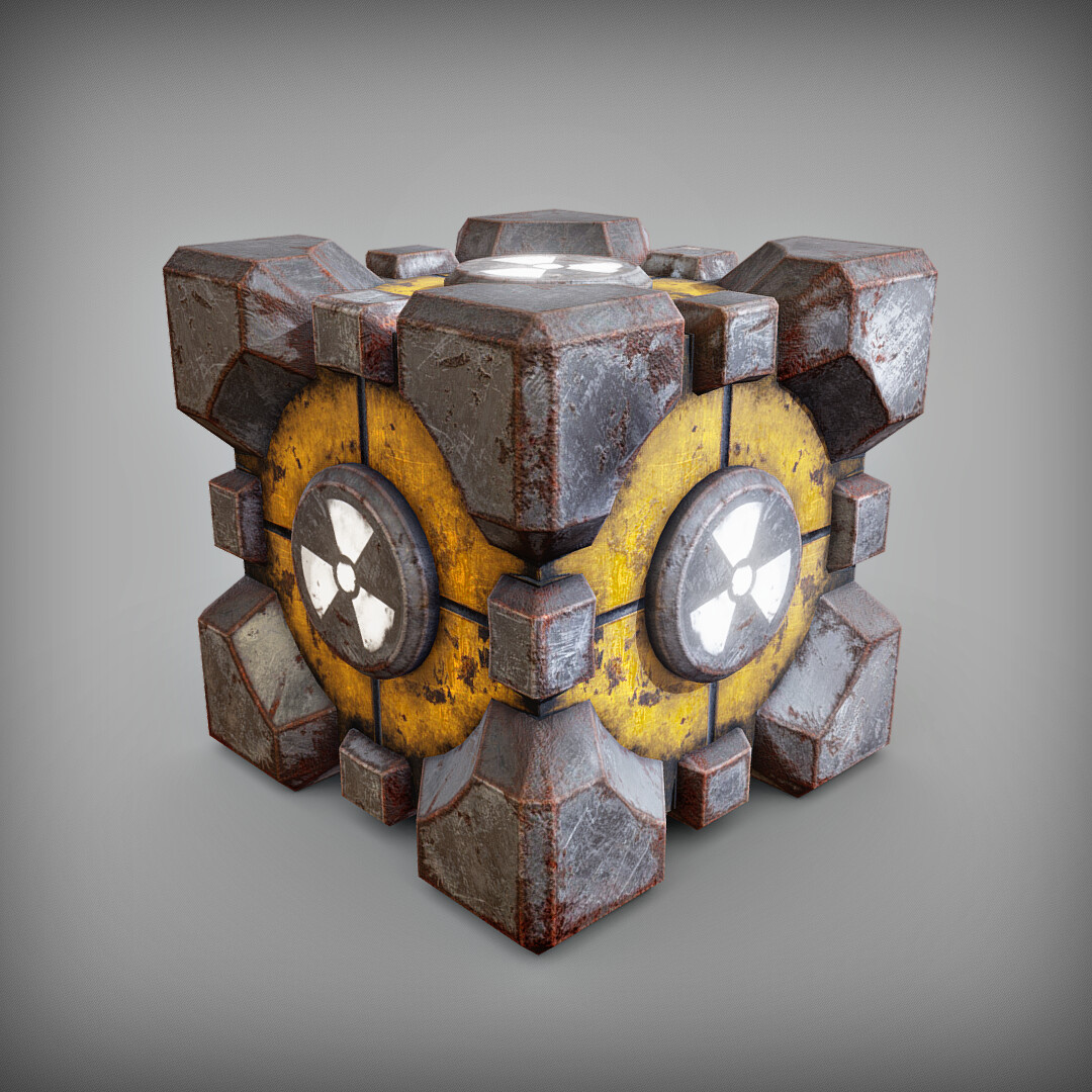 ArtStation - Fallout: Portal Cube