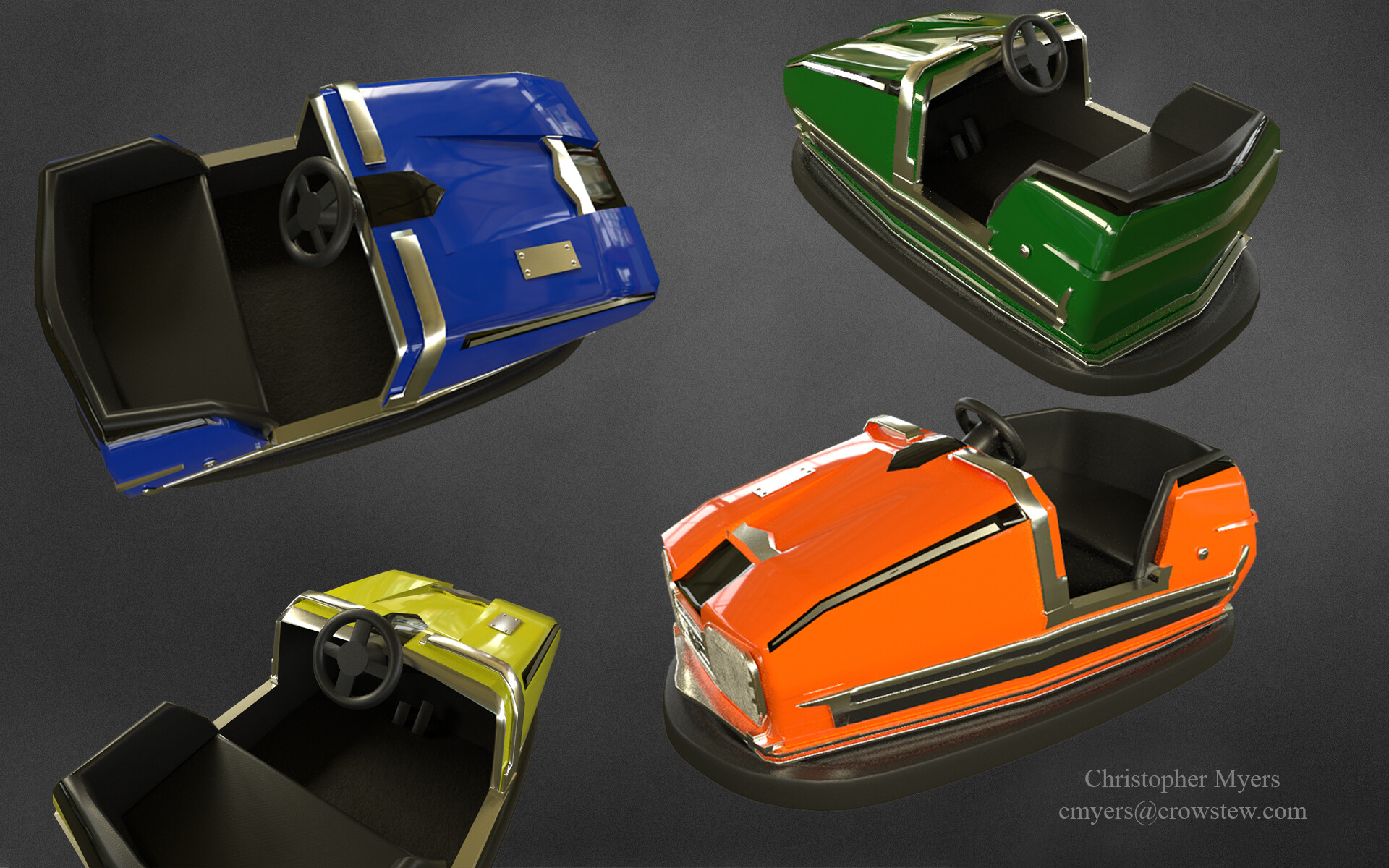 ArtStation - Bumper Car