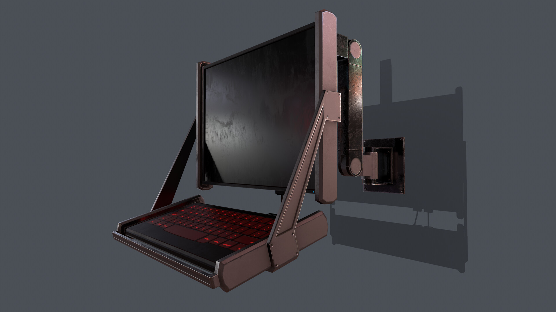 ArtStation - Sci-Fi Computer Terminal