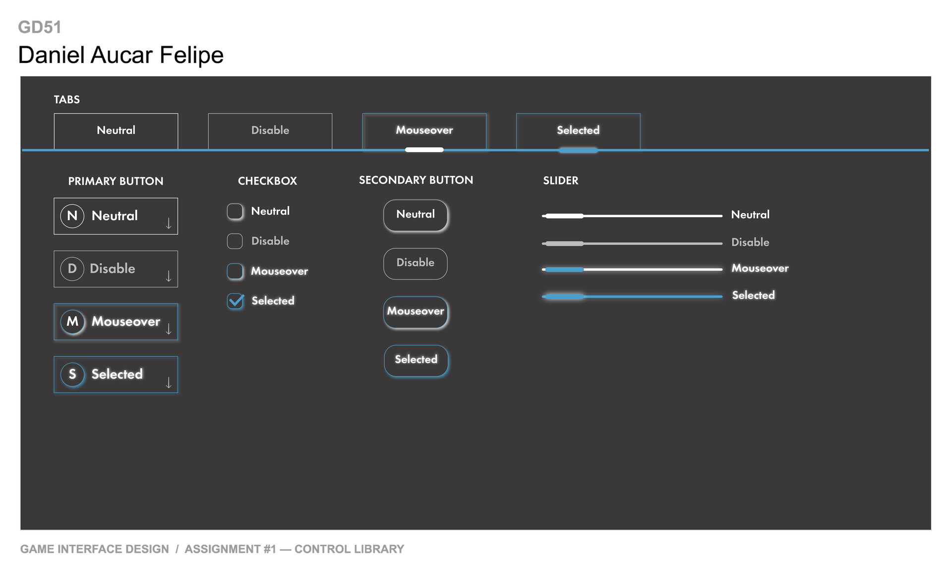 ArtStation - Game Interface Design