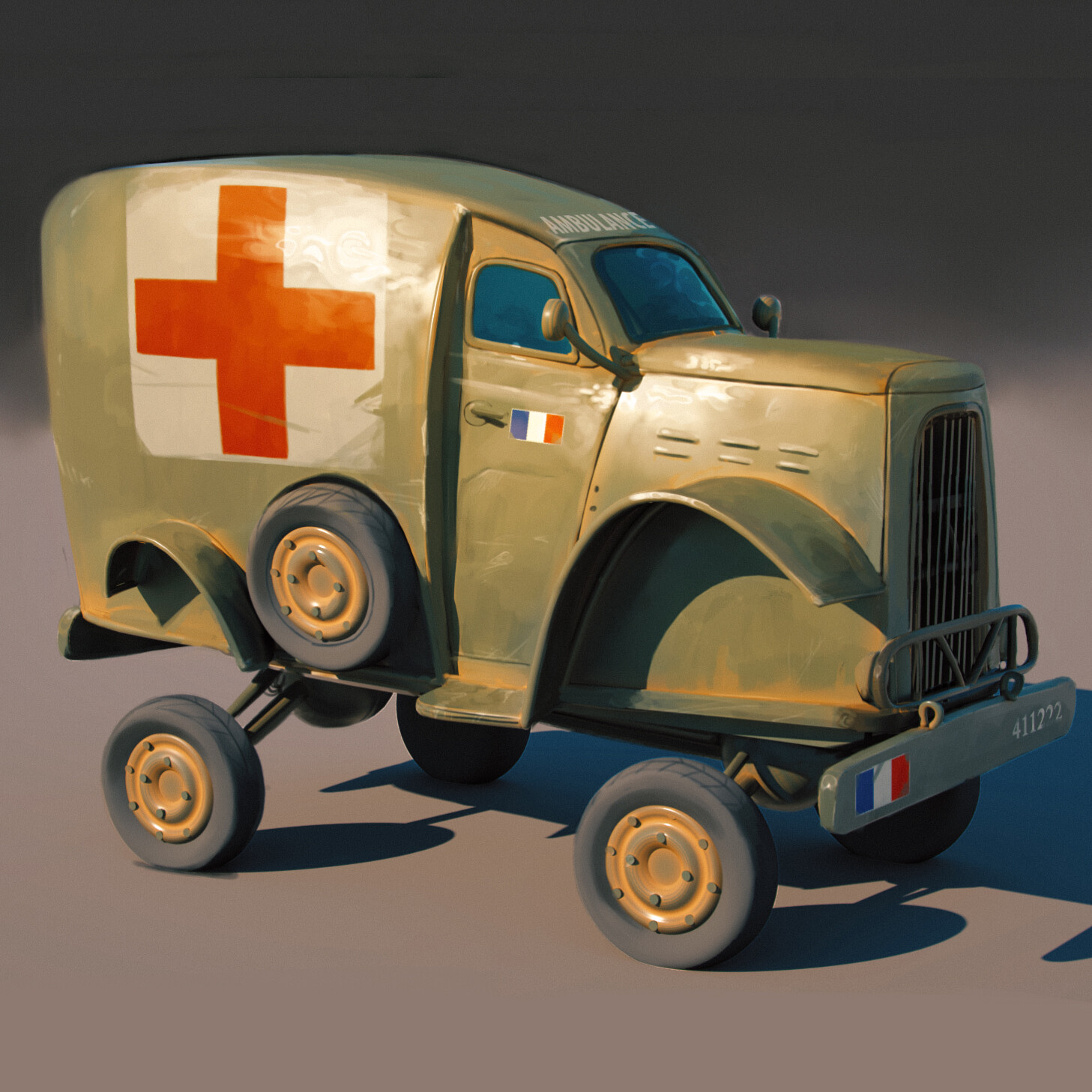 ArtStation - Ambulance