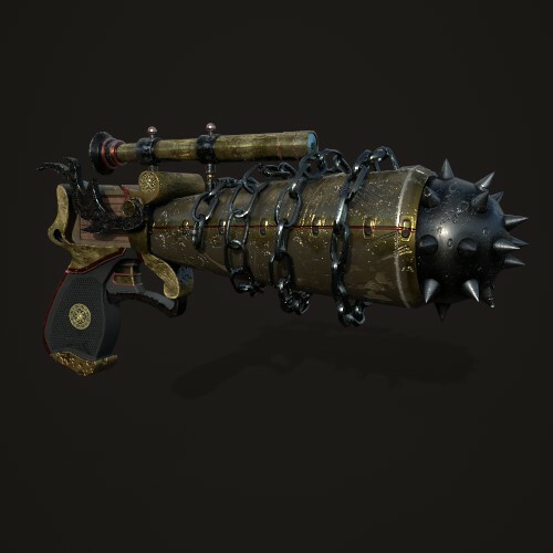 ArtStation - Flail gun