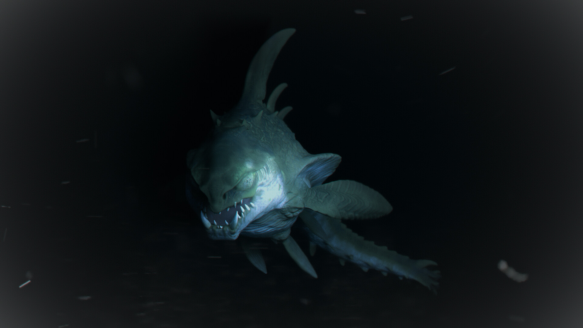 ArtStation - Deep Sea- Lighting/Comp