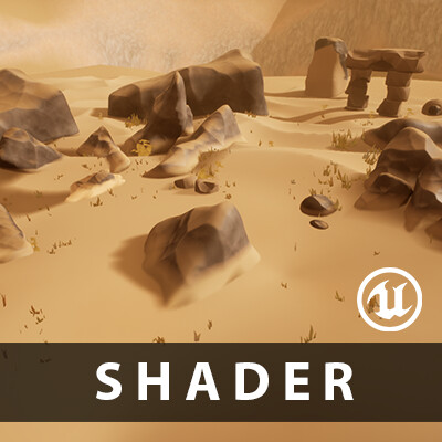 ArtStation - Sand Shader Desert