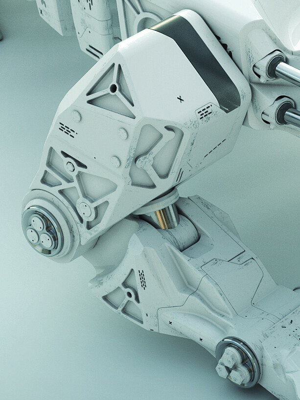 ArtStation - Crocobot White