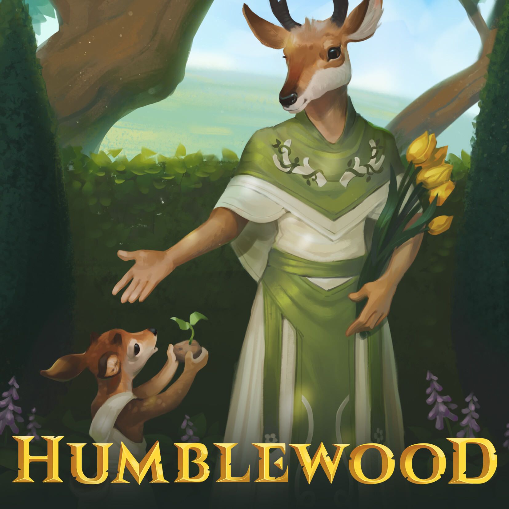 ArtStation - Humblewood: Cervan Priest